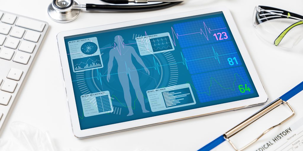 Vital,Signs,In,Tablet,Screen,,Medical,Technology,Concept,,Various ...